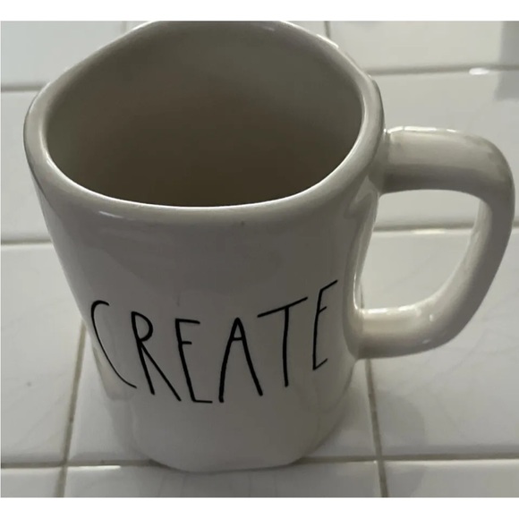 Rae Dunn | Dining | Nwot Rae Dunn Create Mug Farmhouse Style Heavy And ...